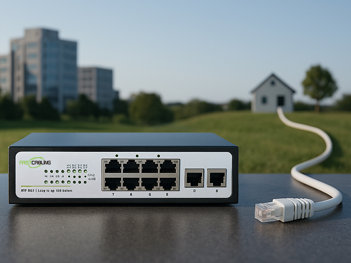 Building a Long-Range PoE Network: Complete Beginner’s Guide – FASTCABLING Learning Hub